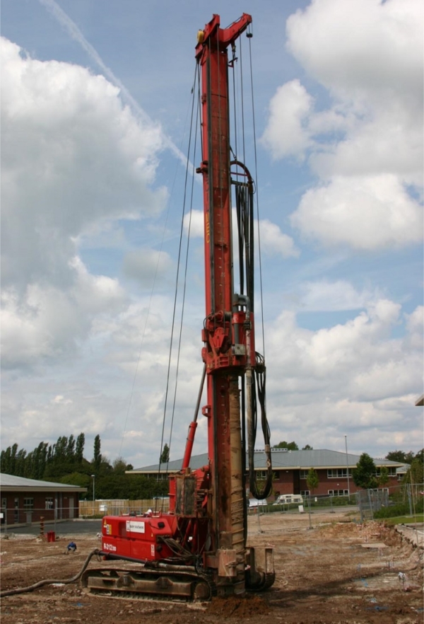 Rotary Displacement Piling (Screwsol) | Rotary Piling - Bachy Soletanche