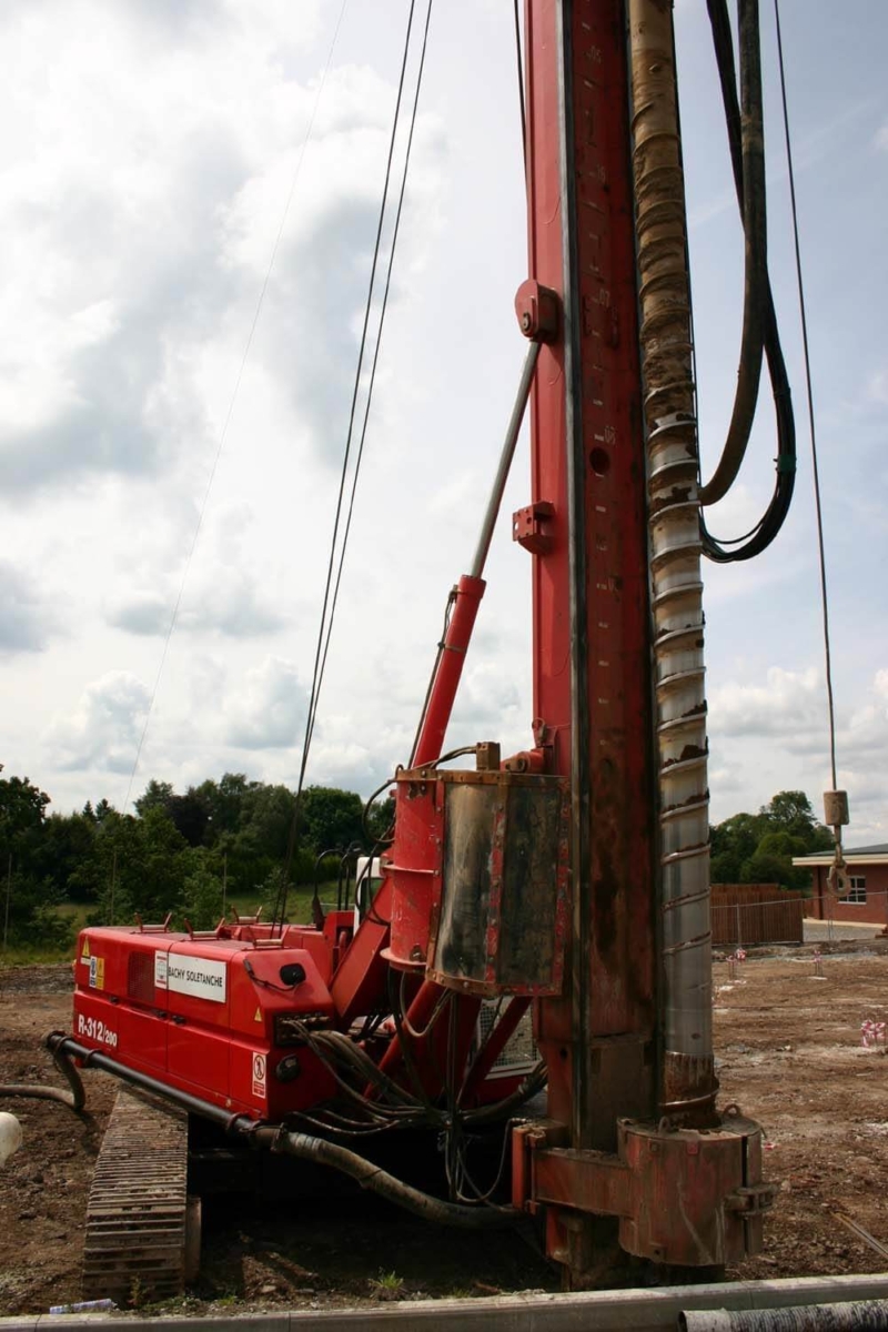 Rotary Displacement Piling (Screwsol) | Rotary Piling - Bachy Soletanche