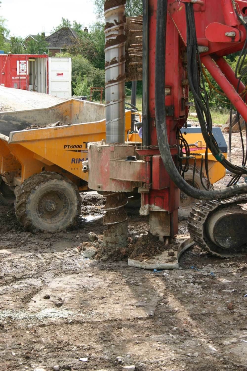 Rotary Displacement Piling (Screwsol) | Rotary Piling - Bachy Soletanche