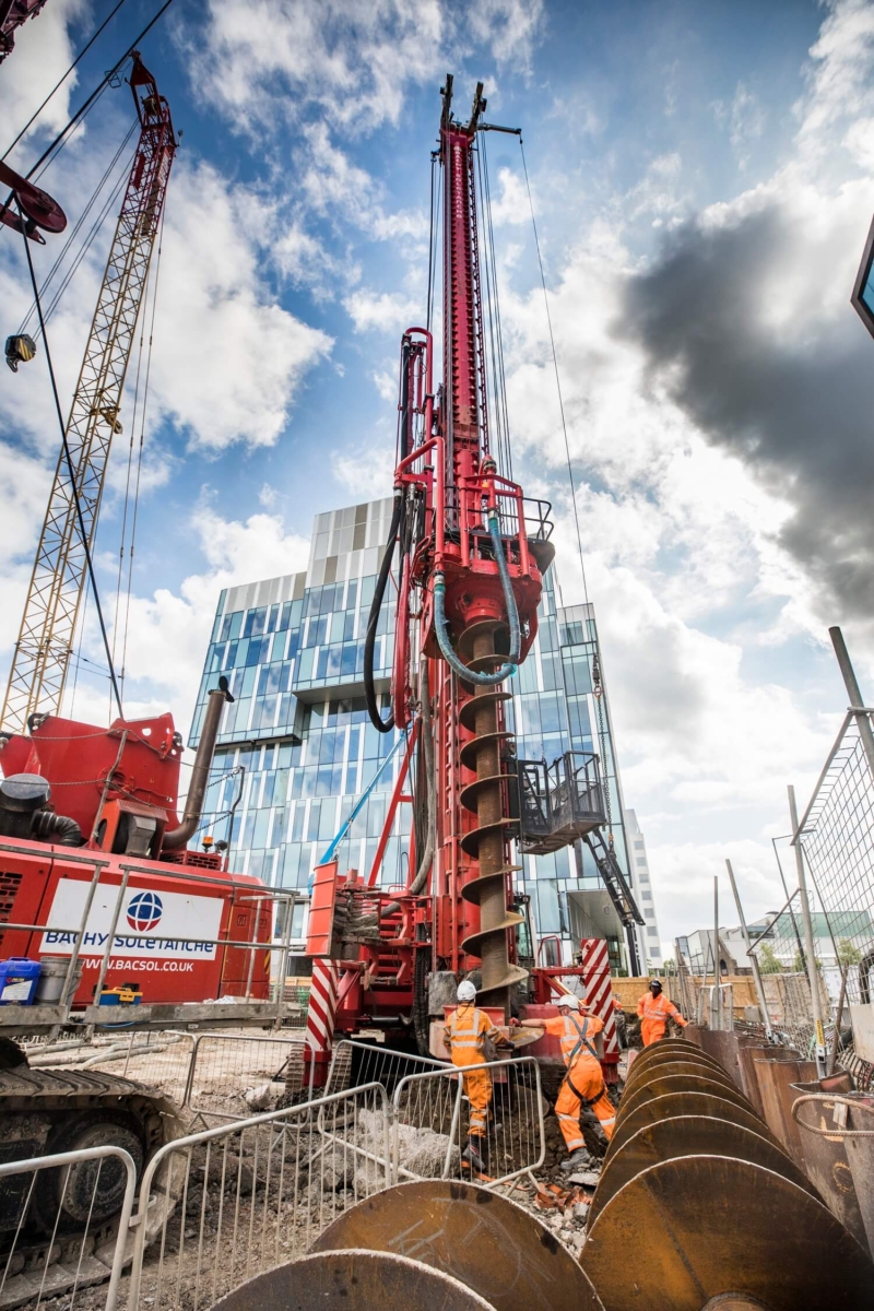 Kings Cross S1 Development, London | Bachy Soletanche