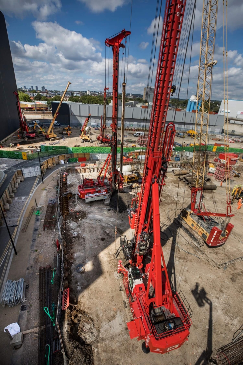 Kings Cross S1 Development, London | Bachy Soletanche