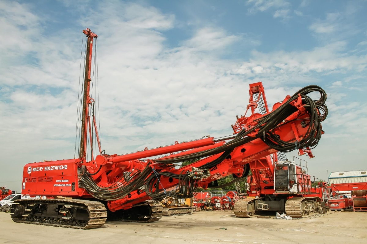Geotechnical Equipment | Plant Yard - Bachy Soletanche
