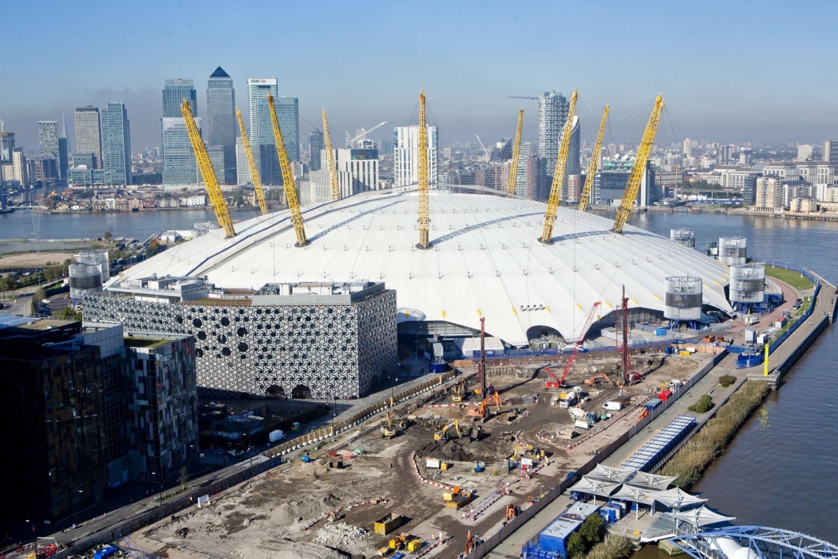 Upper Riverside, Greenwich Peninsula | Bachy Soletanche