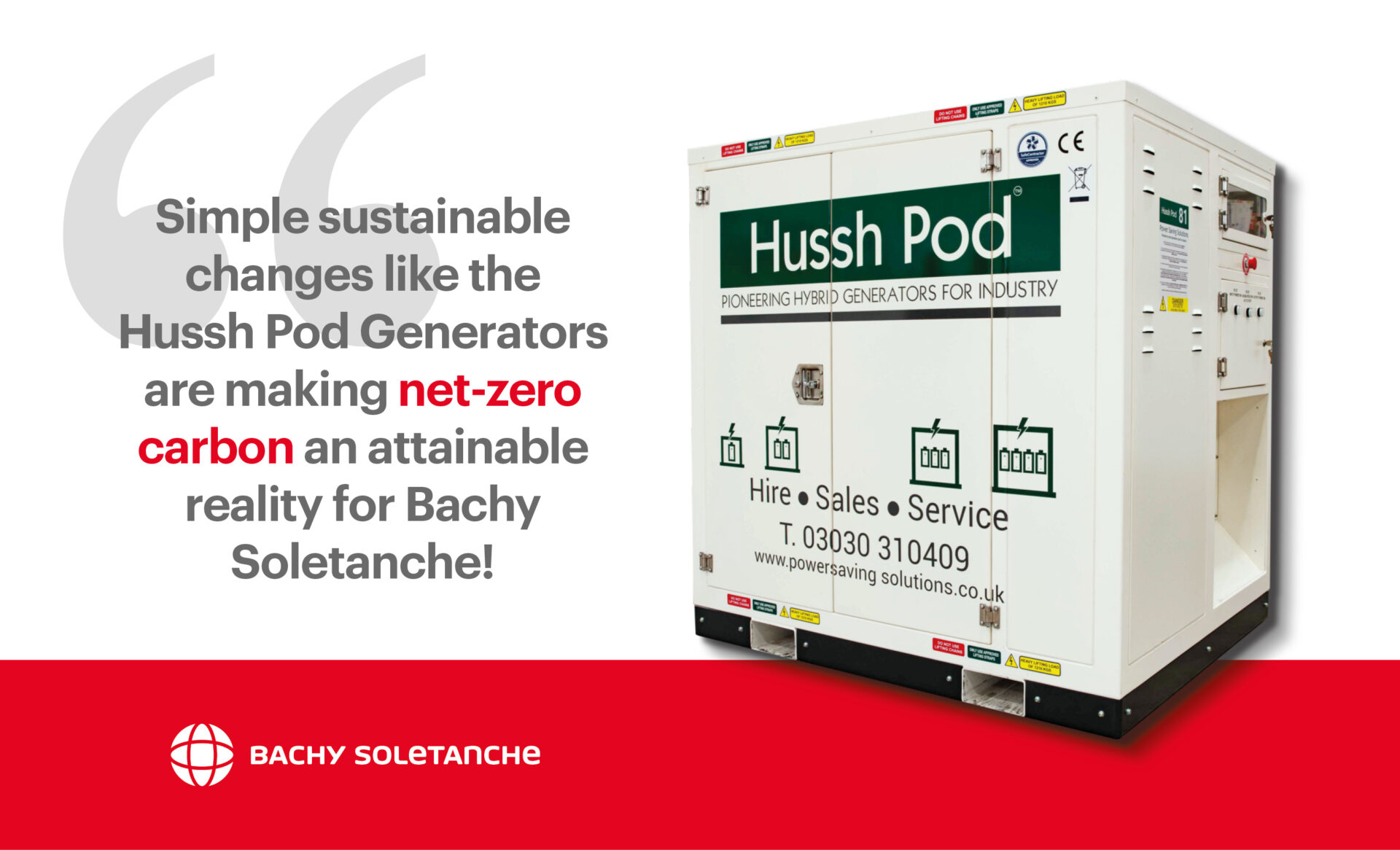 Bachy Soletanche cut emissions with hybrid generator