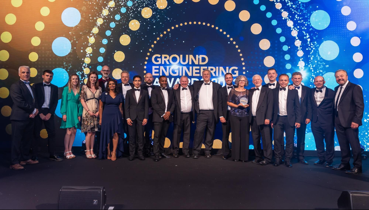 Triple Success at the 2022 Ground Engineering Awards